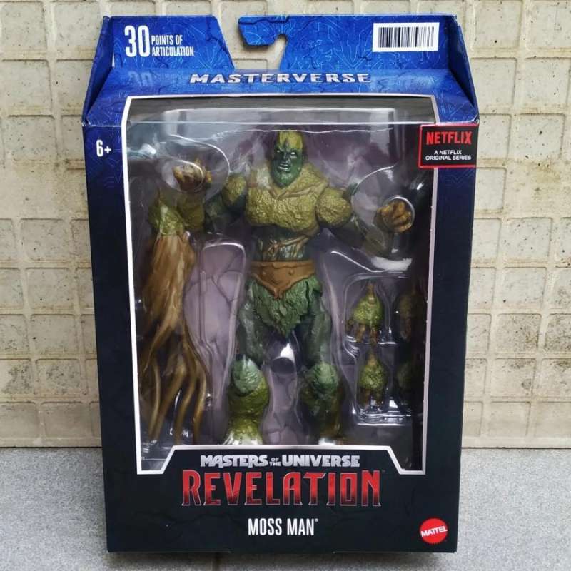 Jual MASTERS OF THE UNIVERSE MOTU REVELATION MASTERVERSE MOSS MAN HE-MAN di Seller Diabolique ...
