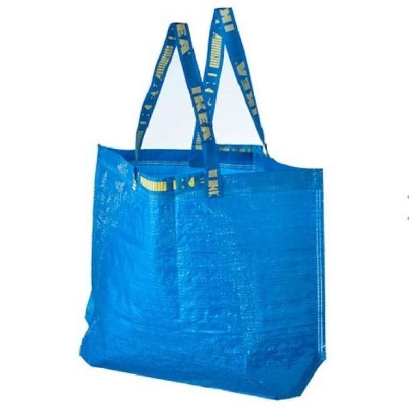 Jual Tas Belanja Biruu/tas Laundry Serbaguna Warna Biru Original_ukuran ...