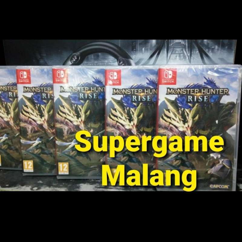 Jual Monster Hunter Rise Switch Nintendo MH Kaset Game Gaming Games ...