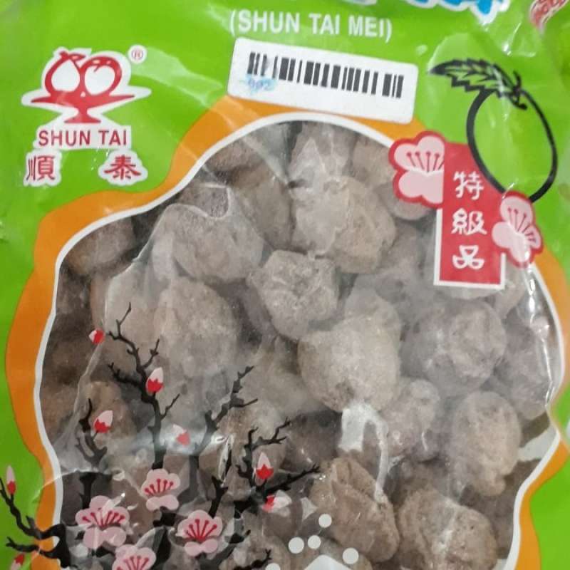 Jual Semboi Putih Buah Prune Kering Shun Tai Mei Sweet Cured Prune 300g ...