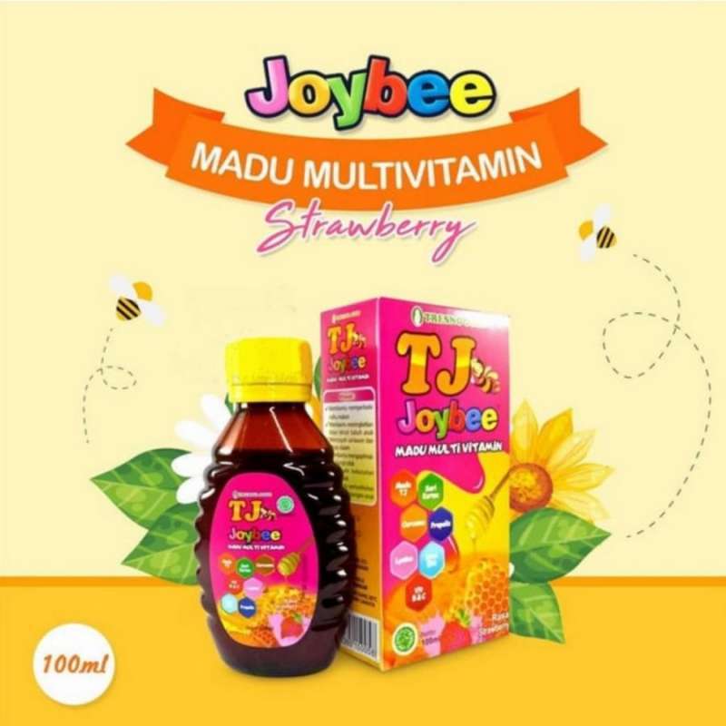 Jual Tj Joybee Madu Multivitamin Plus 100 Ml/madu Multivitamin Anak Di ...