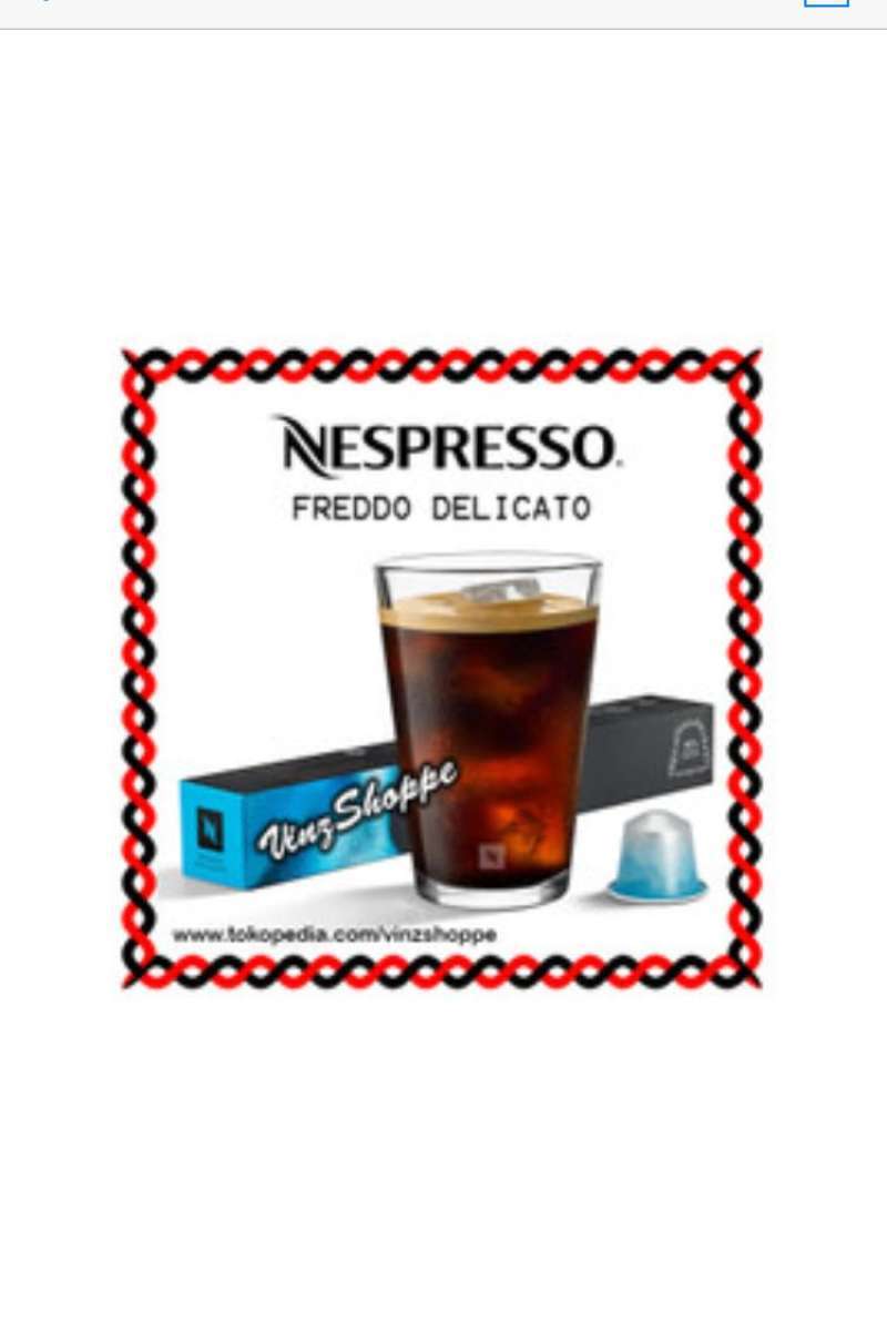 Jual Nespresso FREDDO DELICATO Coffee capsules di Seller Gunung Mas ...