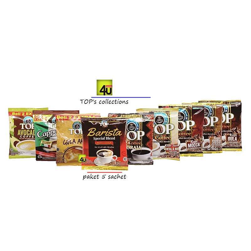 Jual TOP Coffee - Berbagai Varian - Paket 5 Sachet di Seller cemilan4u ...