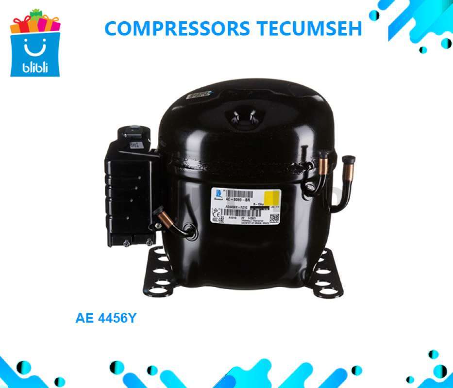 Jual Kompresor Tecumseh 1/2 AE4456Y - Compressor TECUMSEH AE 4456Y R ...