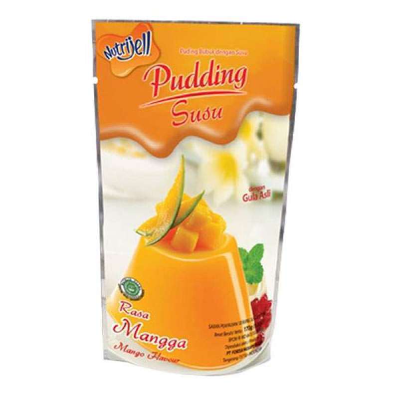 Jual NUTRIJELL PUDDING SUSU MANGGA 170 GR di Seller FRESTIVE ...