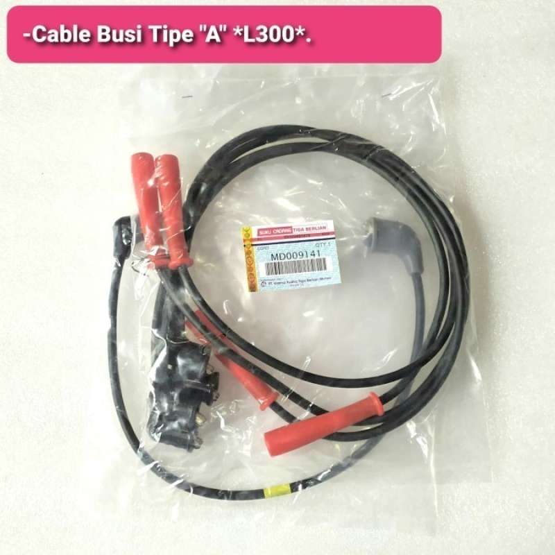 Promo Kabel Busi Ignition Cable Mitsubishi L300 Kuda Bensin 1 Set ...