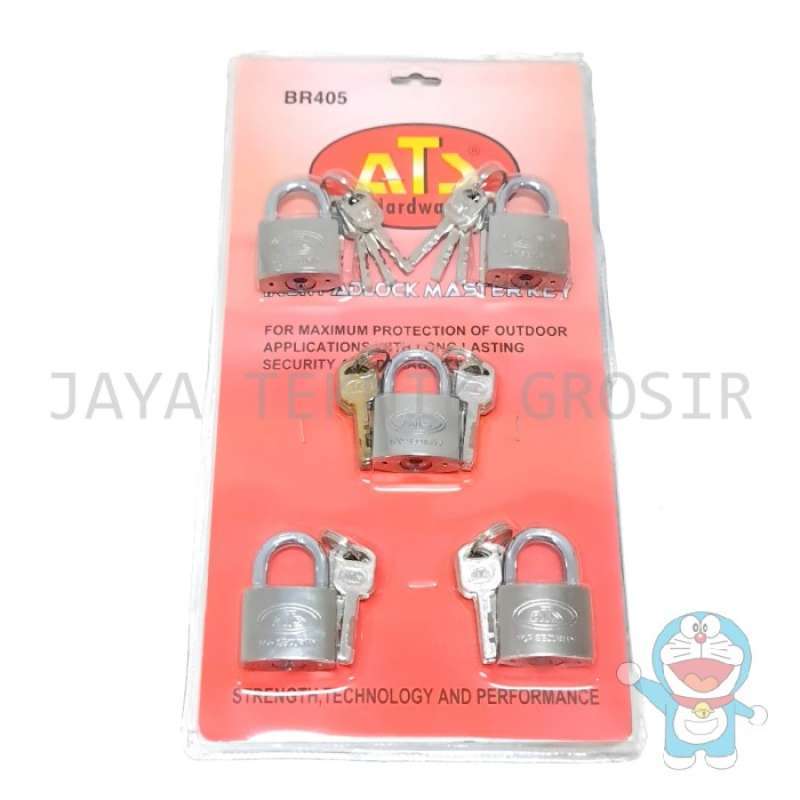 Promo Gembok Master Key 5 Key Ats Diskon 11% di Seller Emna Store ...