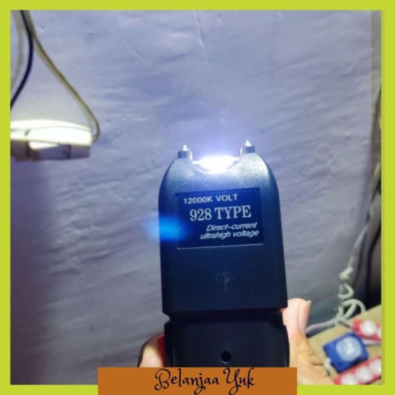 Jual Stun Gun 928 Stungun Alat Setrum Kejut Listrik Tasergun Pelindung ...