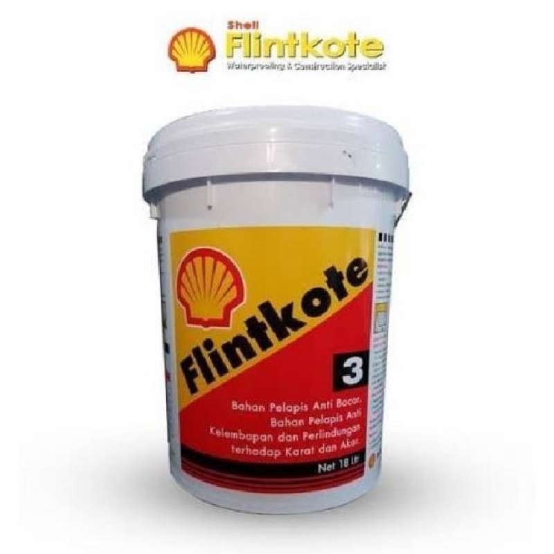 Jual SHELL FLINTKOTE | BITUMEN WATERPROOFING NO.3 18LTR di Seller ...
