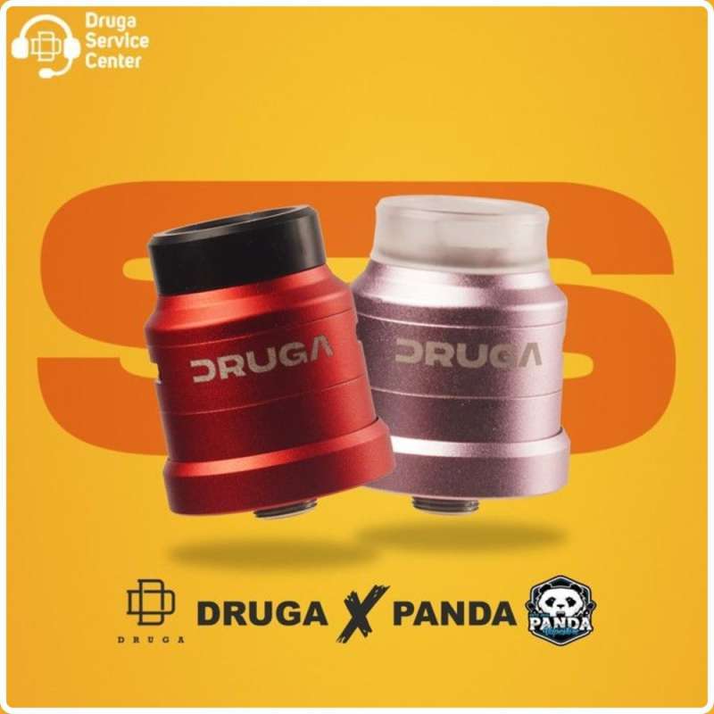 Jual Druga X Panda Limited Edition Rda 22Mm Single Coil 100% Authentic ...