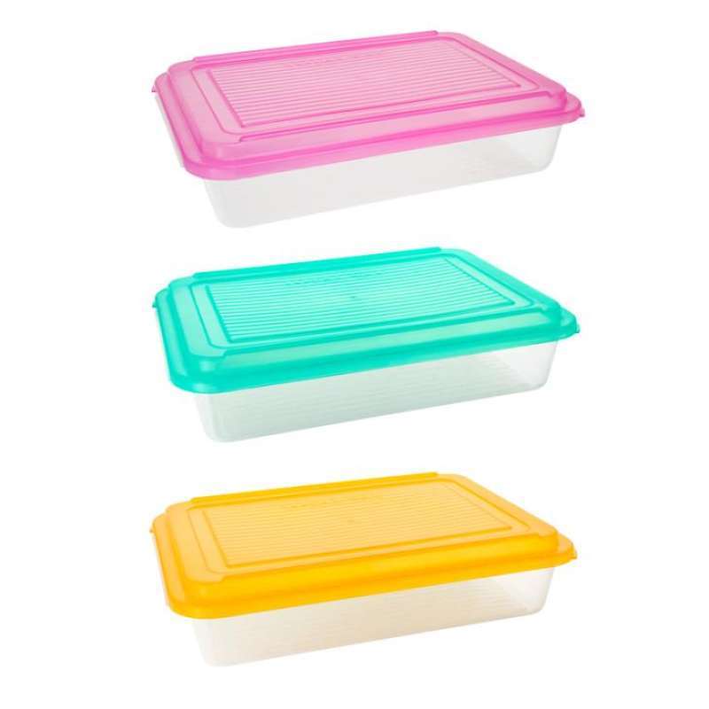 Jual Kotak Makan 7023 / Kotak Roti Segi Total Vat 7023 Gl Di Seller ...