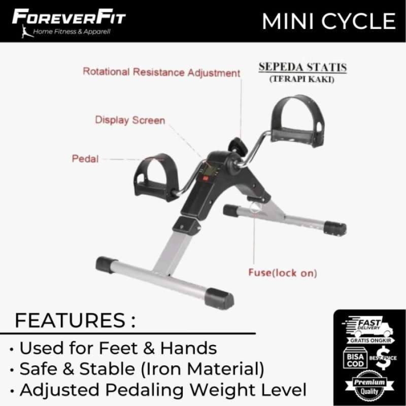 Jual Mini Cycle Sepeda Statis Alat Terapi Stroke Patah Tulang Training ...
