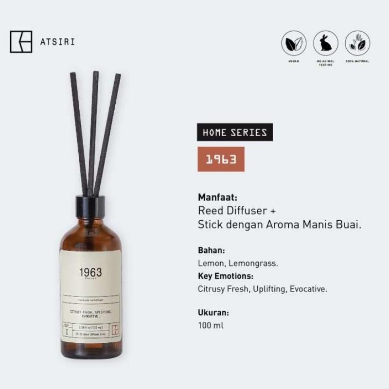 Jual Reed Diffuser 1963 By Rumah Atsiri Di Seller Rumah Atsiri Indonesia Official Store ...