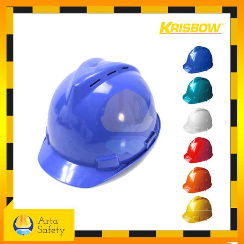 Promo Helm Safety/ Helm Proyek/ Merk Krisbow Vented ( Inner Fastrack ...