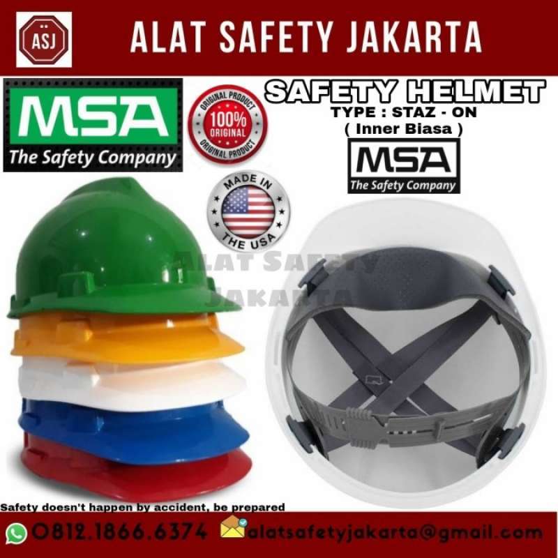 Promo Helm Proyek Msa Usa Inner Biasa / Helm Proyek Msa Diskon 11% Di ...
