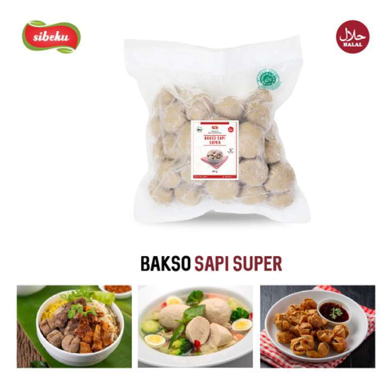 Jual Bakso Sapi Super Halal 600gr Frozen Food - Sibeku Di Seller Sibeku ...