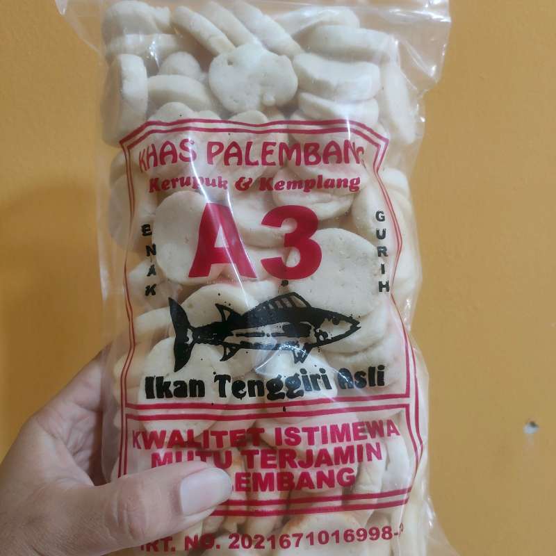 Jual Kerupuk Ikan Tenggiri Asli Khas Palembang Cap A3 Di Seller Clarif