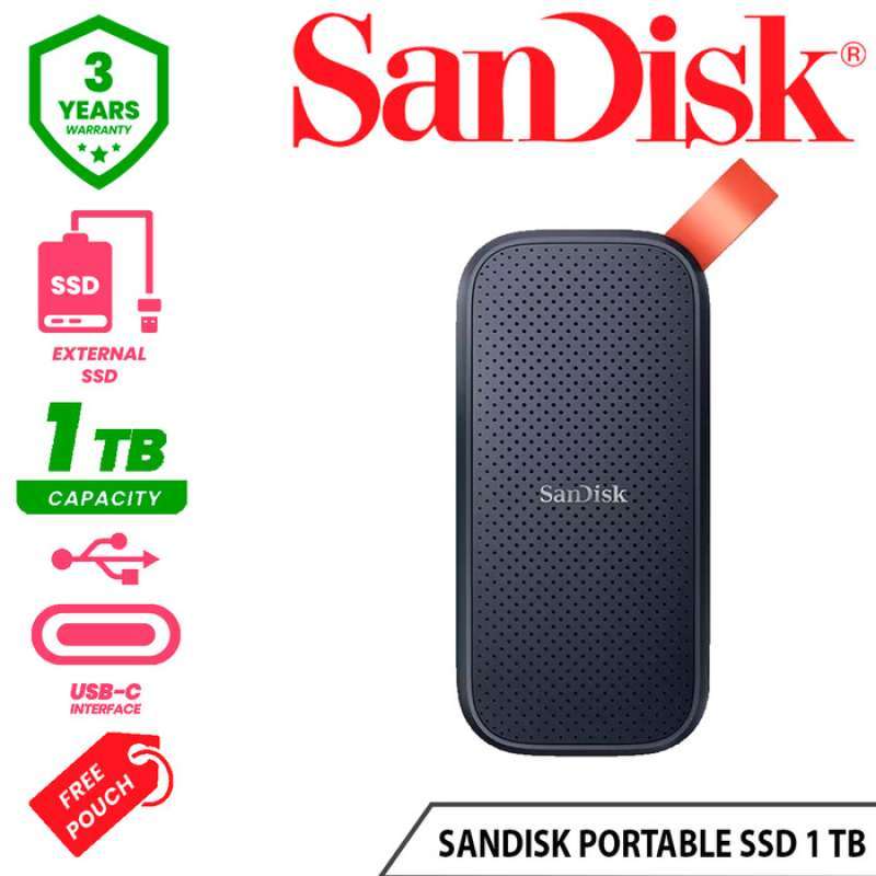 Promo Sandisk Portable Ssd E30 1 Tb / External Ssd Usb-C / Garansi 3 Tahun di Seller Ghanim Shop ...