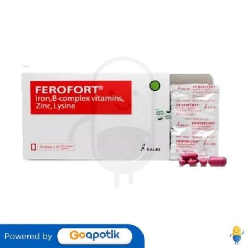 Jual FEROFORT BOX 100 KAPLET di Seller Cv. Apotek Merapi Mandiri ...