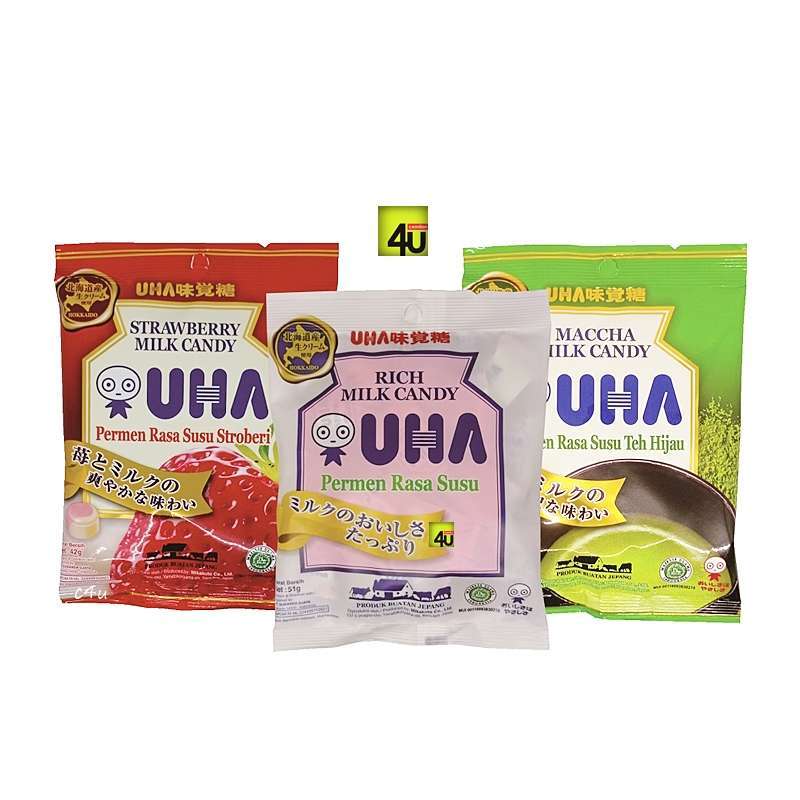 Promo UHA - Japanese Milk Candy - 42gr ZAK KECIL Diskon 20% di Seller cemilan4u - Babakan Ciamis ...