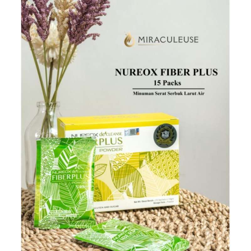 Promo NuReox Fiber Plus De Cleanse | Return Legacy | bukan Greenfields Organic Melilea / Flimty ...