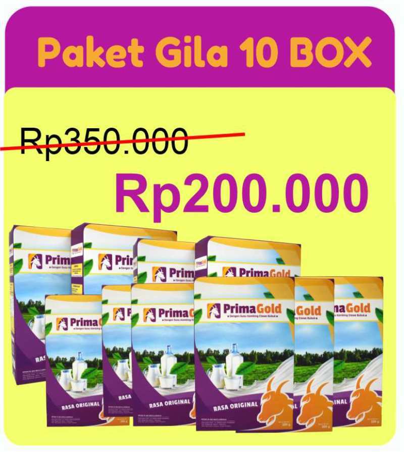 Jual Susu Kambing Prima Gold Termurah - Harga Grosir Terupdate Hari Ini ...