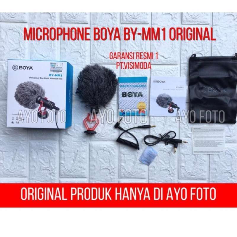 Promo Boya By Mm1 Mini Microphone Cardioid Shotgun Mic Diskon 10% di Seller Tabriiz Shop ...