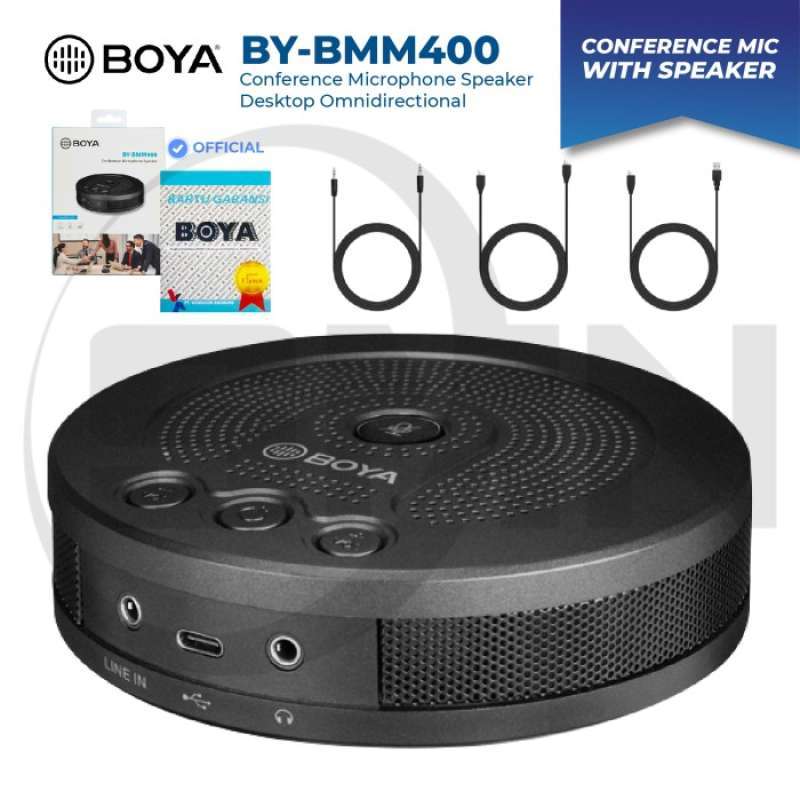 Promo Mic Boya By Bmm400 Conference Microphone With Speaker Usb Diskon ...