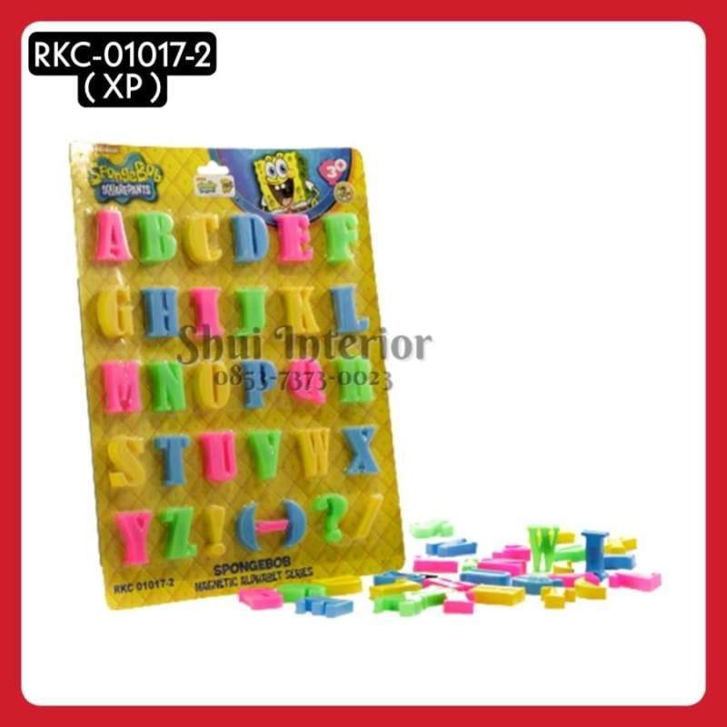 Jual MAINAN EDUKASI HURUF ALPHA MAGNET RKC01017-2 / MAINAN BELAJAR ...