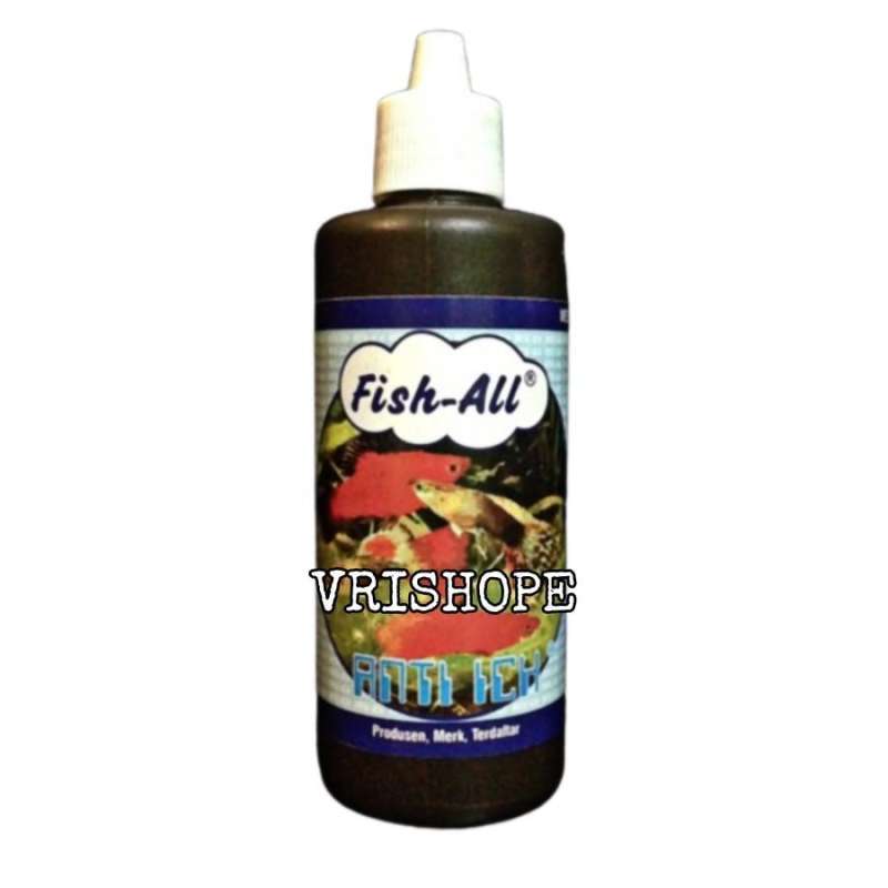 Jual Fish All Anti Ich 100 ml Obat Biru Anti Jamur White Spot Ikan Hias ...
