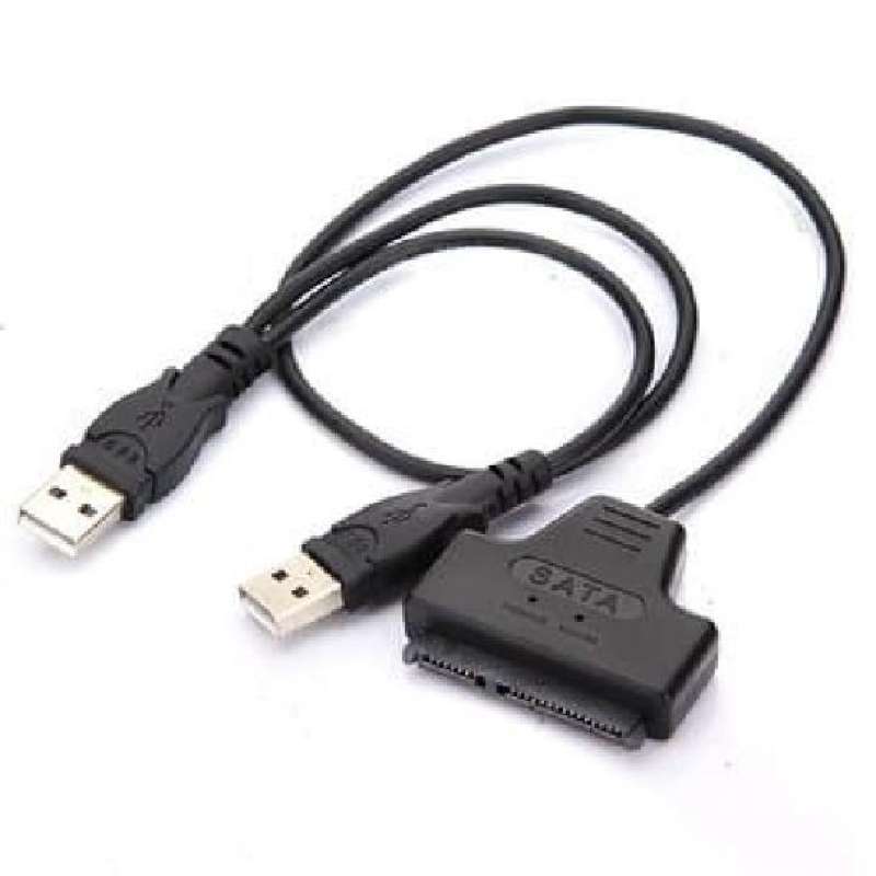 Jual Kabel SATA to USB 2.0 HDD SSD Adapter Converter - USB 2.0 to SATA ...