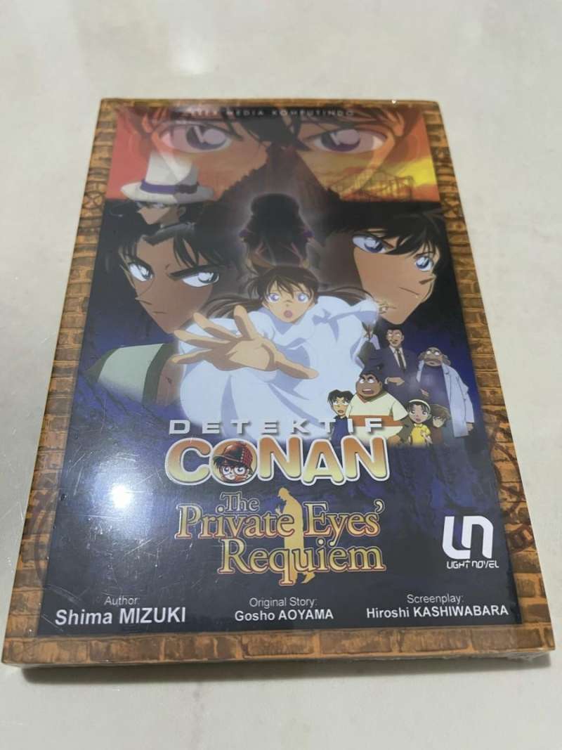 Jual Buku Light Novel Detektif Conan The Private Eyes' Requiem di ...