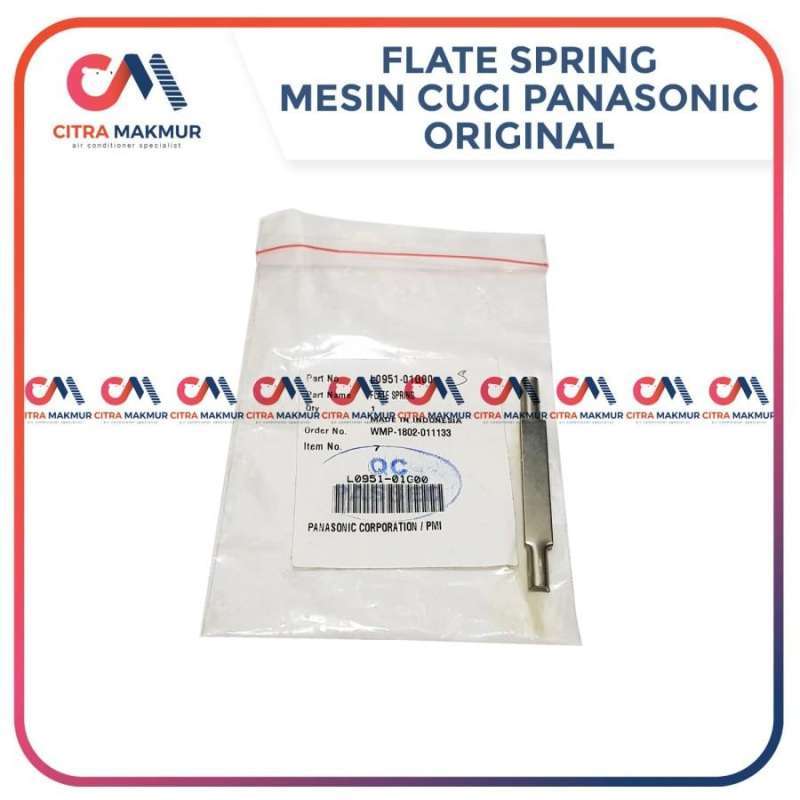 Jual Besi Penahan Flate Spring Valve Pembuang Air Mesin Cuci Panasonic ...