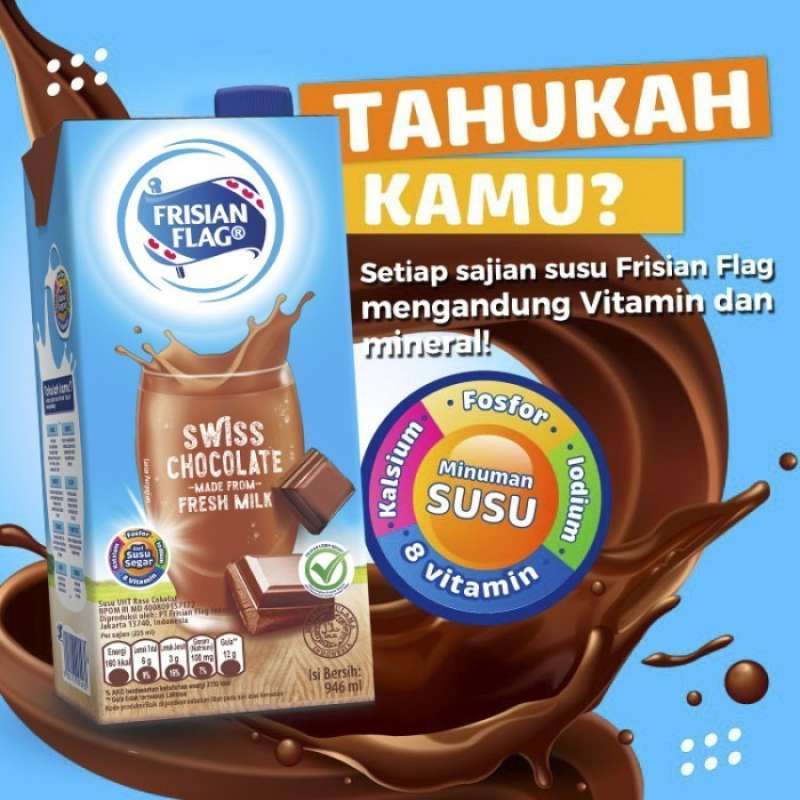 Jual Frisian Flag Family Uht Full Cream 946 Ml Di Seller The Sweet Recipe - Pasar Baru, Kota ...