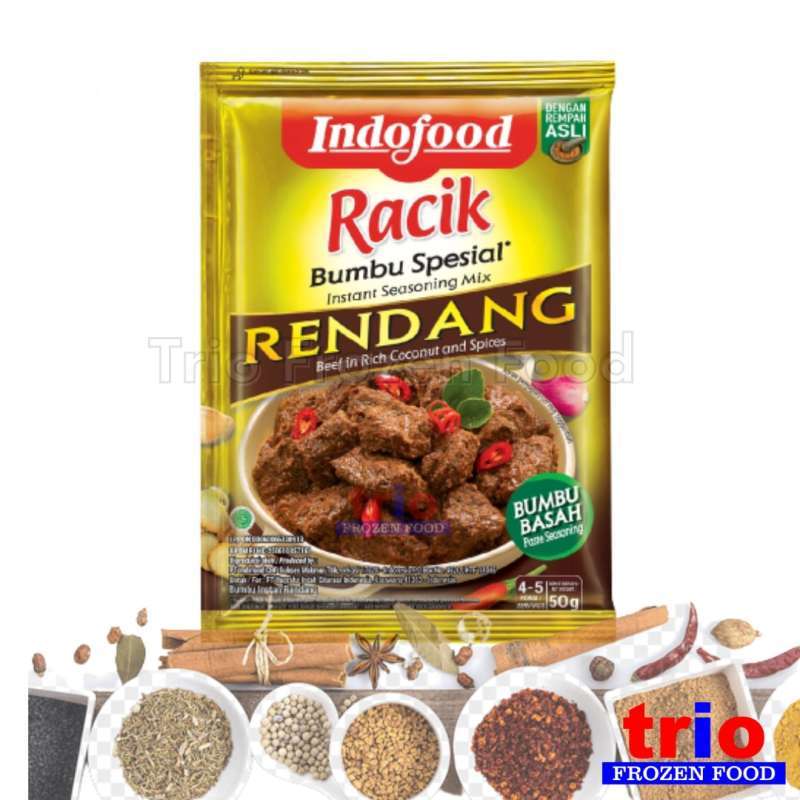Promo Indofood Racik Bumbu Special Rendang 50gr Diskon 13% Di Seller ...