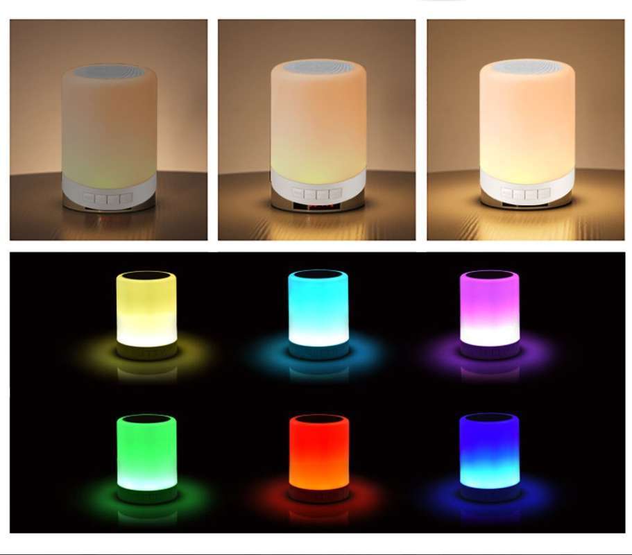 Jual Speaker Lampu Sentuh Bunglon Smart Touch Lamp Bluetooth Spealer Di ...