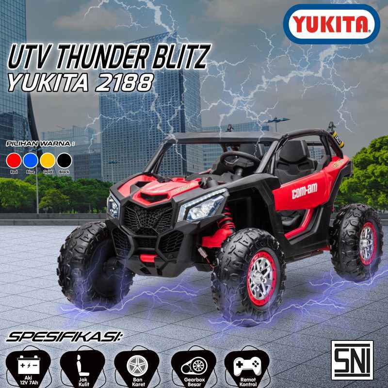 Promo Mainan Anak Mobil Aki Yukita 2188 - Utv Thunder Blitz Diskon 13% Di Seller Allunid ...