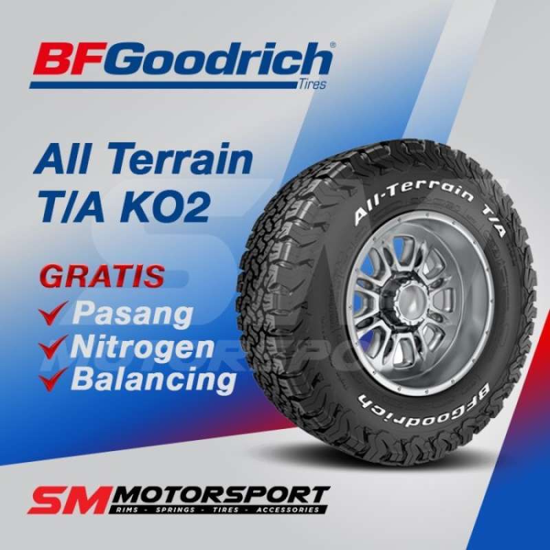 Jual Ban Mobil BFGoodrich BF Goodrich All Terrain T/A KO2 265 70 R16 16 ...