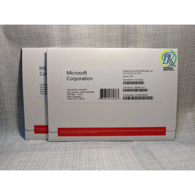 Promo Windows Server 2022 Standard 32 Core Full Version 64 Bit Original ...