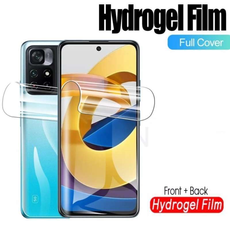 Promo INFINIX NOTE 12 PRO 5G HYDROGEL CLEAR FRONT BACK ANTI GORES JELLY ...