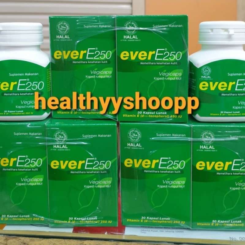 Promo Ever E 250 Isi 30 Kapsul Diskon 17% di Seller PALANG MERAH STORE ...