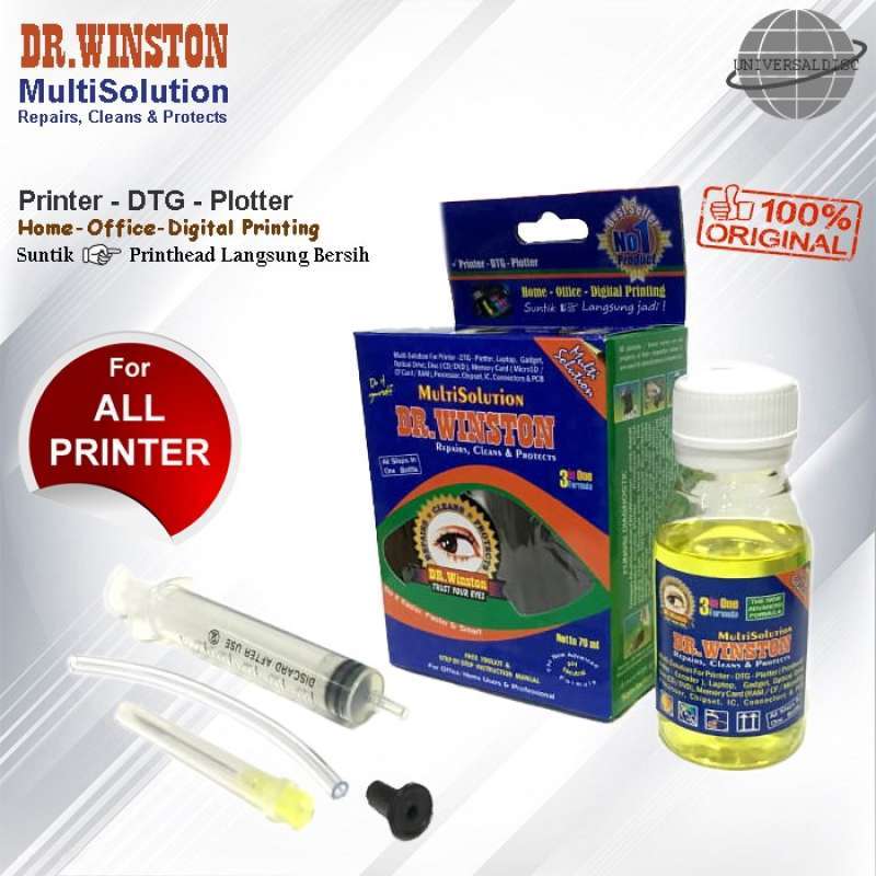 Jual Magic Cleaner Dr Winston 70Ml / Print Head Cleaner/ Pembersih ...