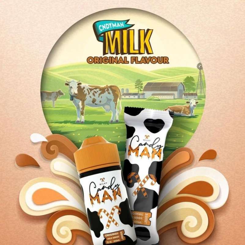 Jual Candyman Milk Original Milk 100ML by TNT x FVS - Liquid Candy Man ...