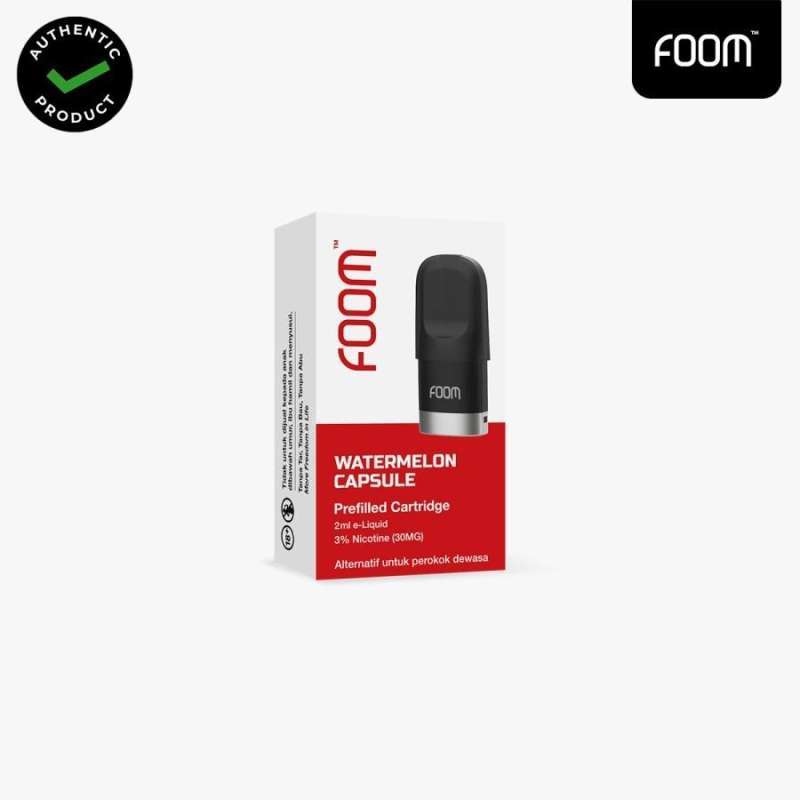 Jual Foom Watermelon Capsule Prefilled Cartridge 2ML / Catridge Foom X ...