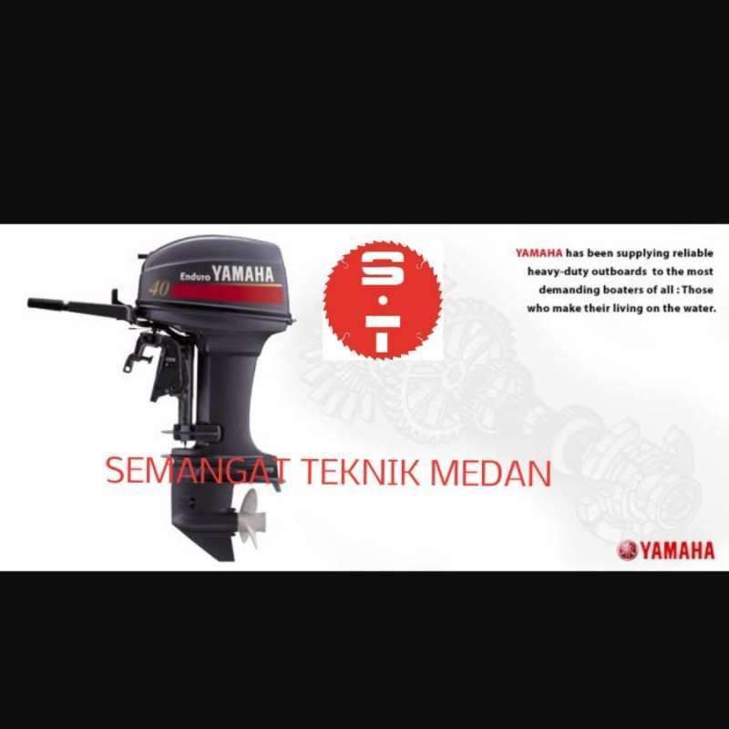 Jual E40xmhl Mesin Tempel Perahu Outboard Speedboat 2 Tak Yamaha 40 Pk ...