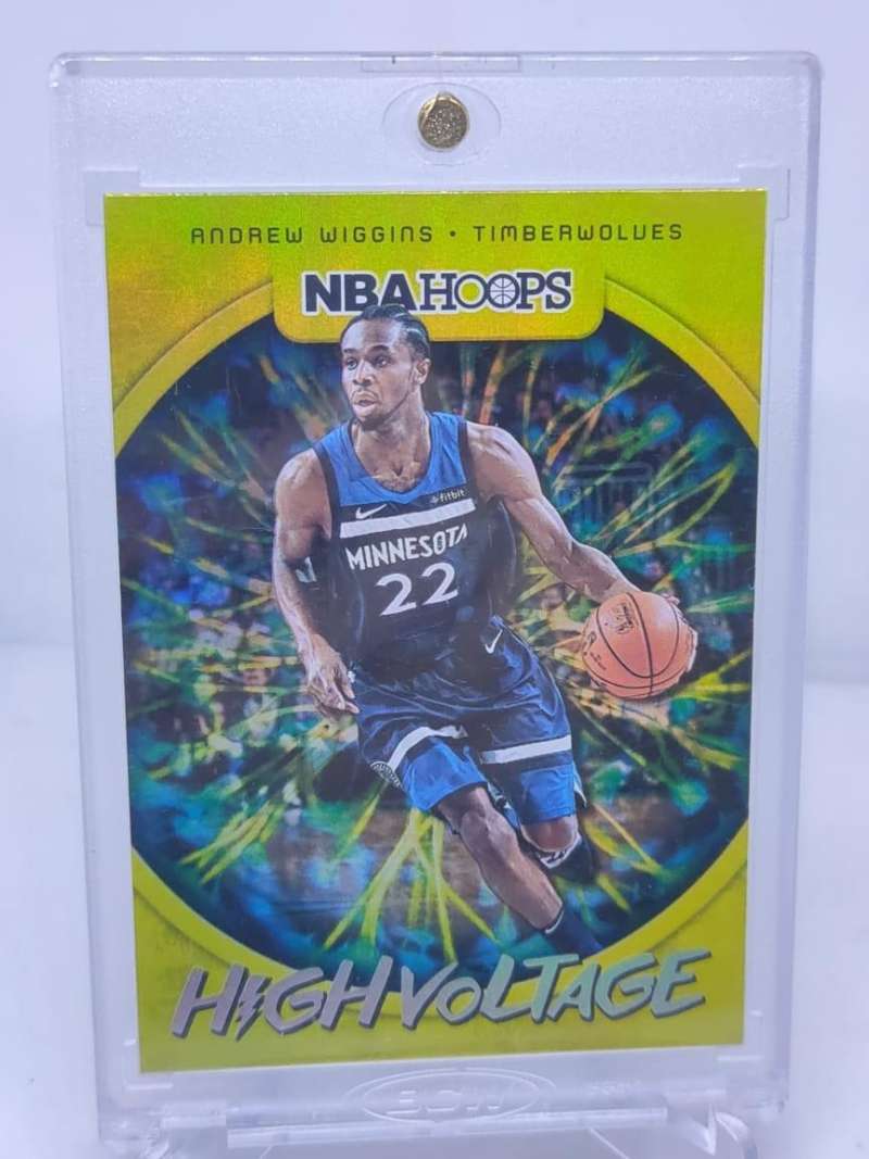 Jual ORIGINAL kartu basket NBA Hoops High Voltage Andrew Wiggins -VERY ...