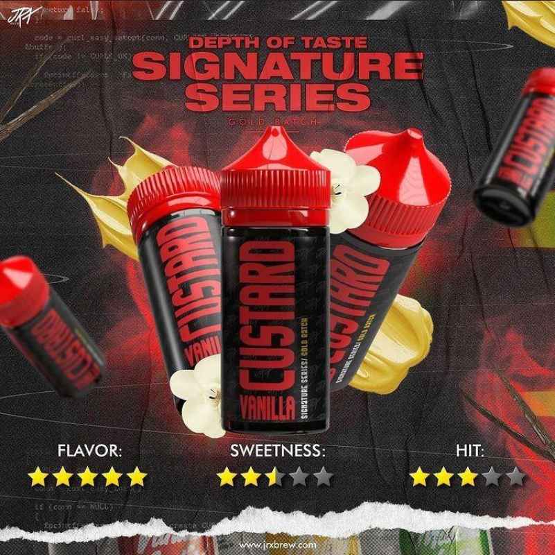 Jual JRX Vanilla Custard Signature Series 100ML by JRX Brew - Liquid di ...