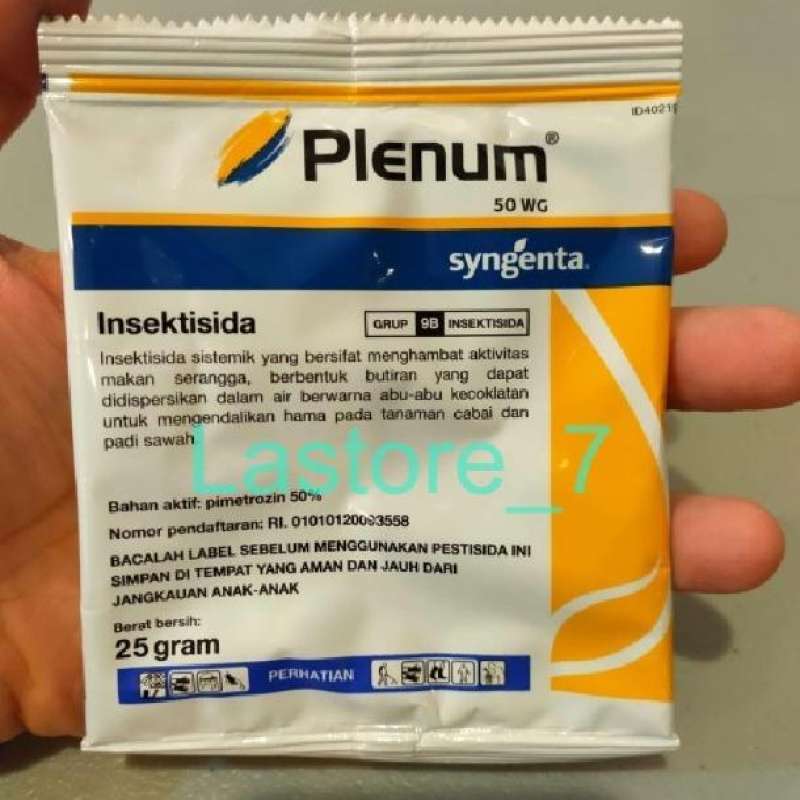 Jual Plenum 50 Wg Syngenta 25 Gram Insektisida Kutu Dan Wereng Di ...
