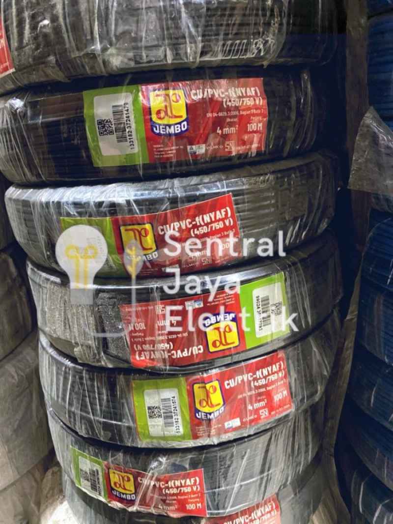 Promo Kabel Nyaf / Serabut 4 Mm 4Mm 100M (Meter) Jembo Diskon 10% di Seller Lamih Store ...