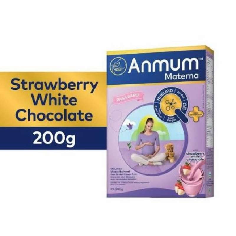 Jual anmum materna strawberry white chocolate 200 gr di Seller Toko ...